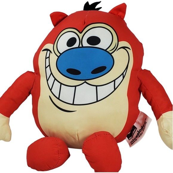 Nickelodeon | Toys | Nickelodeon Nick 9s Cartoon Stimpy Plush Red 0 ...